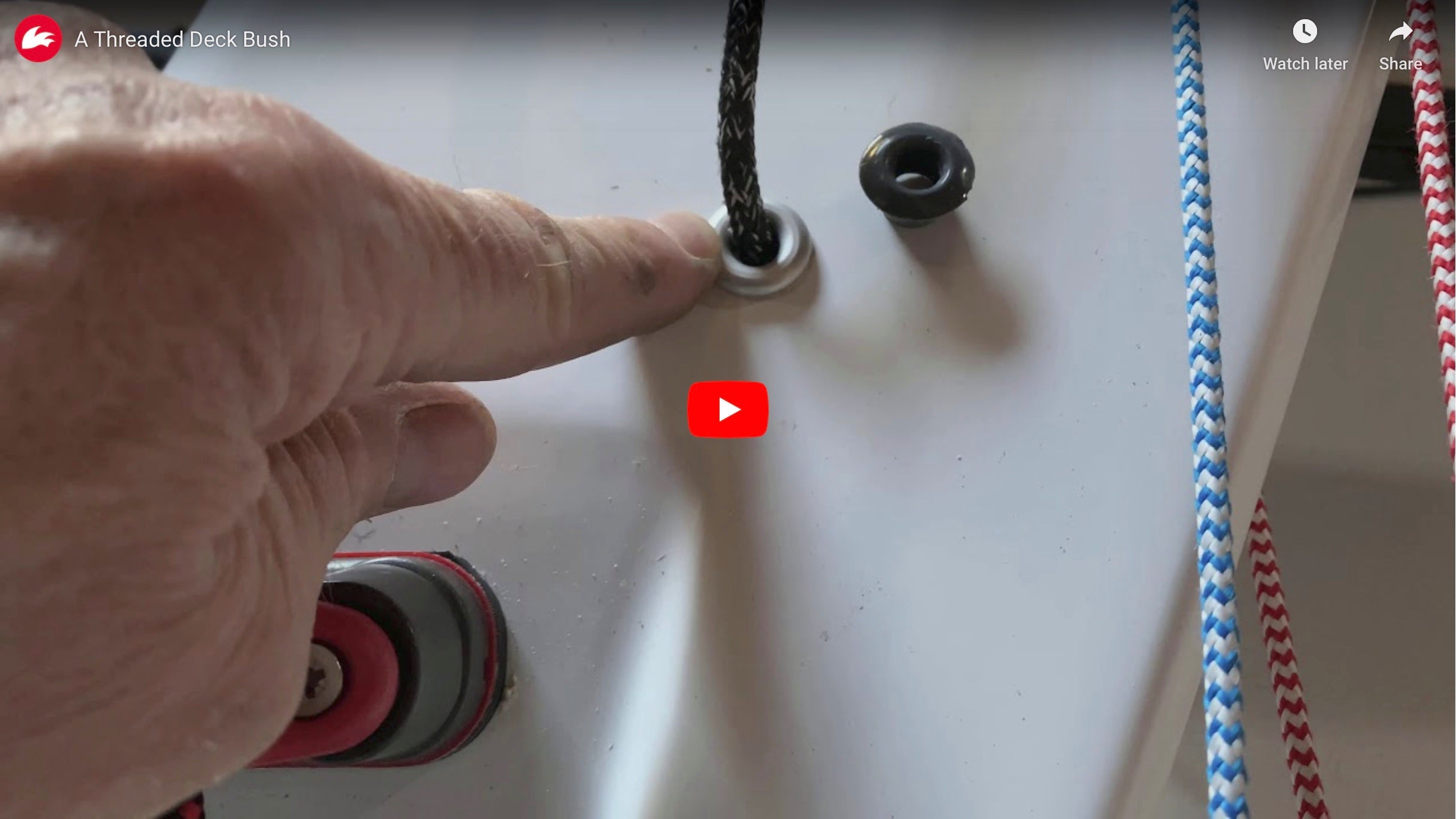 Little Boat Bimble - a Threaded Deck Bush – ROOSTER USA